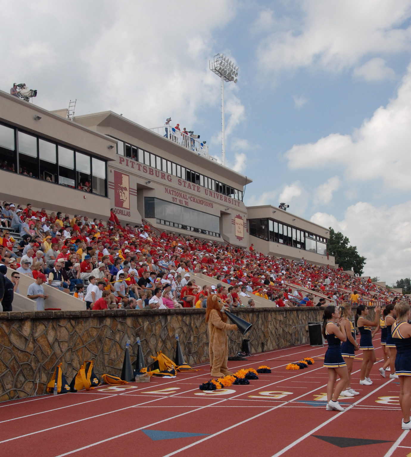 Pittsburg State University Stadium Skyboxes | GMCN Architects